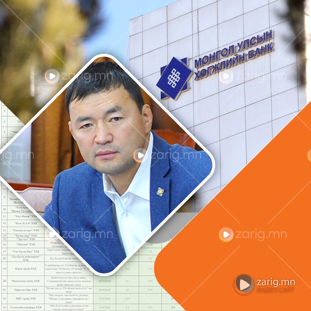 Хөгжлийн банкнаас зээл авсан А Сүхбатын хамаарал бүхий компанийг АТГ